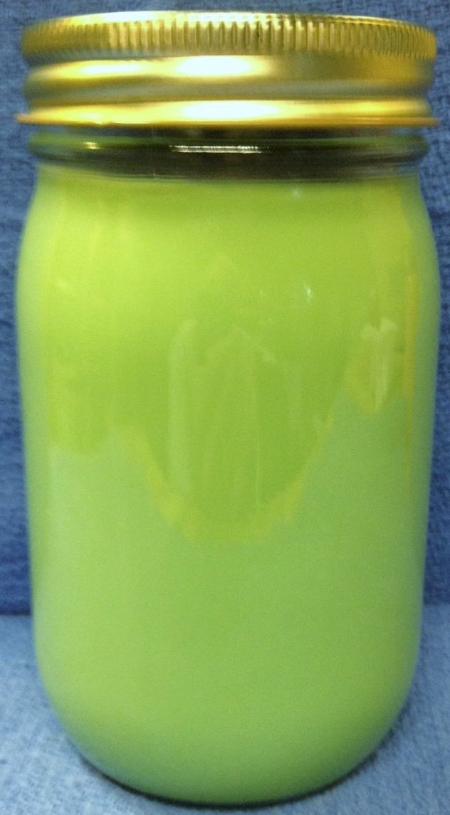 Homemade 16oz Mason Jar Soy Candle - English Garden