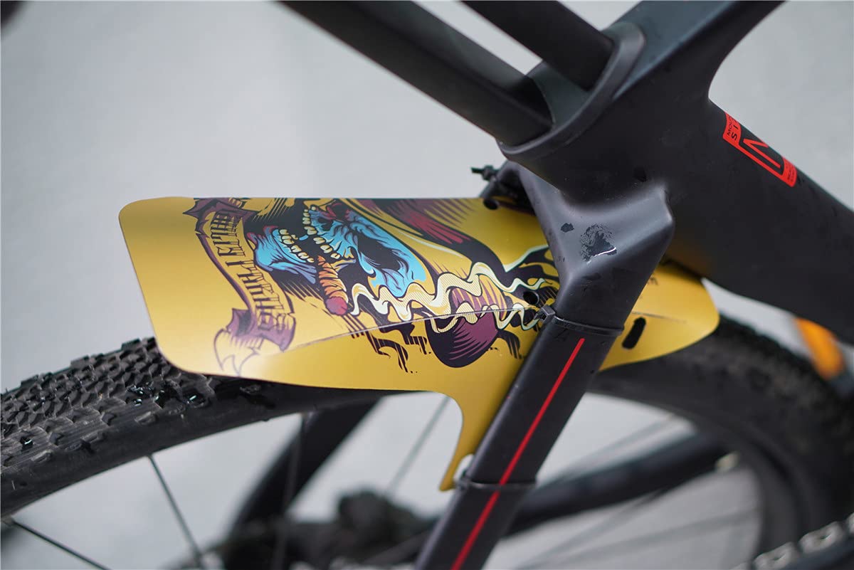 CNC Mountain Bike Fenders MTB Mud Guard 26", 27.5", 29" ， Rear Saddle Fender MTB Saddle Mudguard