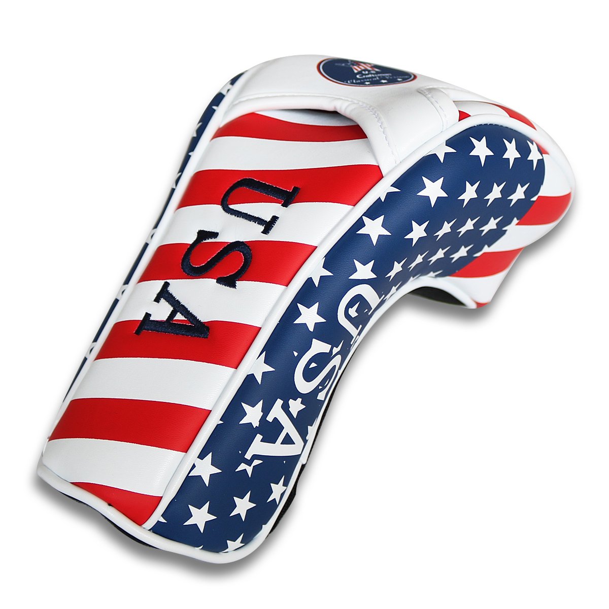 Craftsman Golf Stars and Stripes Black and Gray US Style Patriotic Head Covers for Woods and Driver, Hybrids …