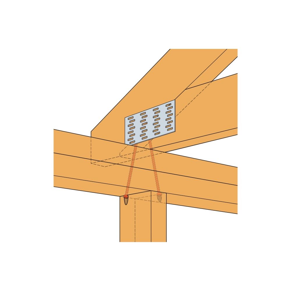 Simpson Strong-Tie SDWC15600B-KT - 6" Structural Screws for Truss & Rafters 500ct