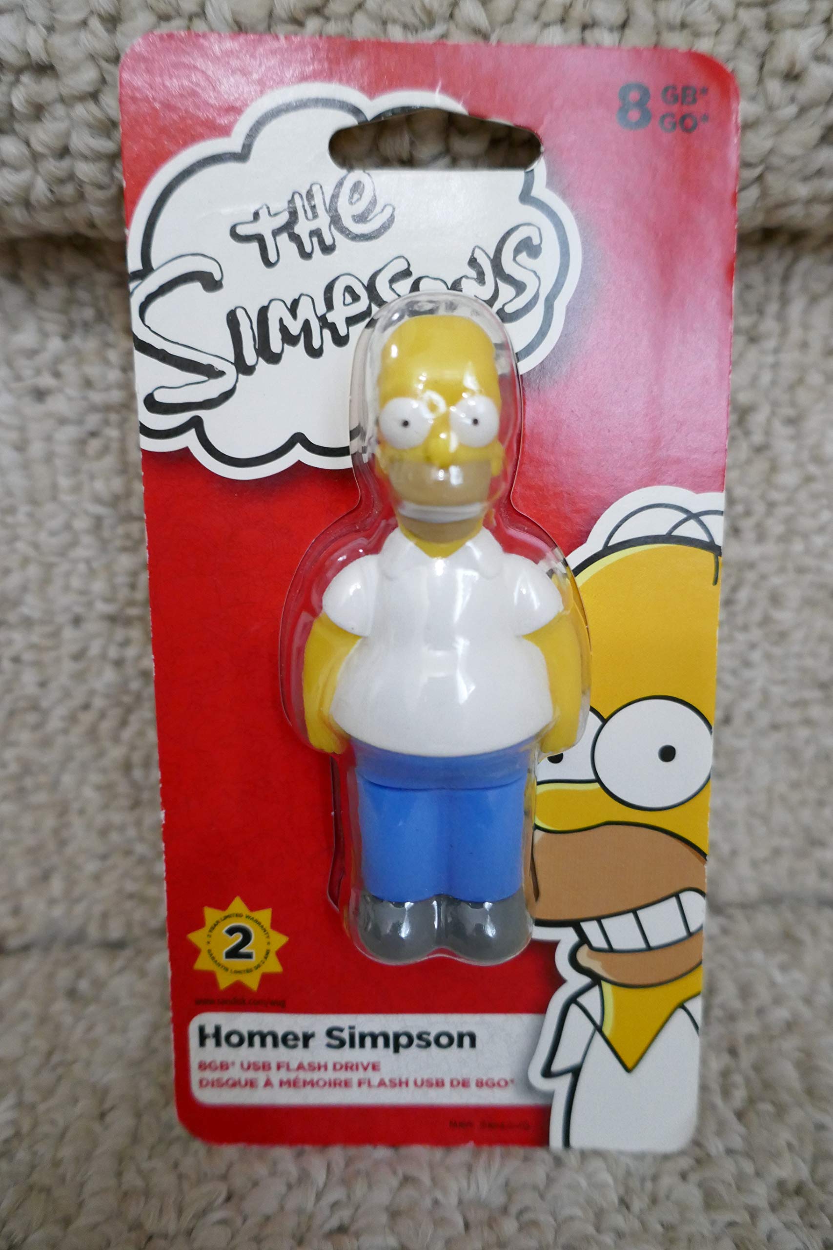 Simpsons Homer 8GB USB 2.0 USB Flash Drive
