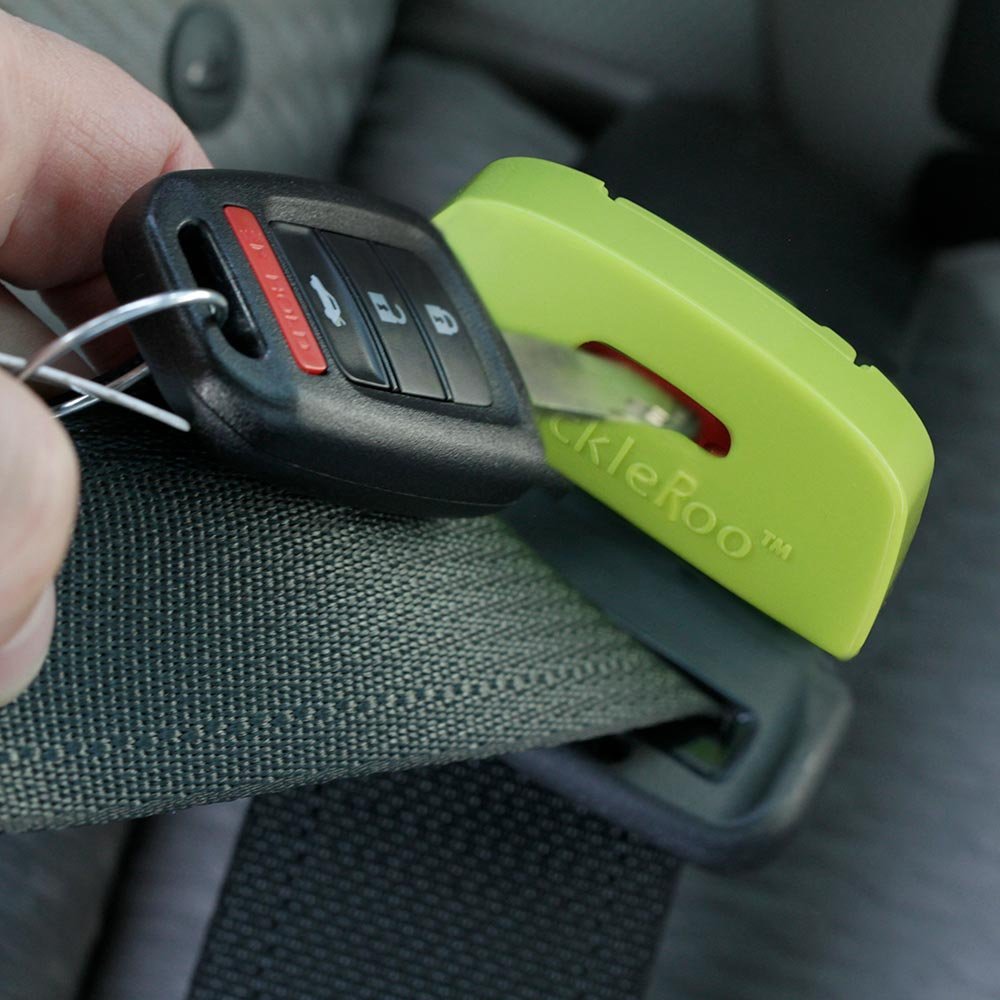 BuckleRoo™ Seatbelt Buckle Guard - Seat Belt Security for Backseat Escape Artists