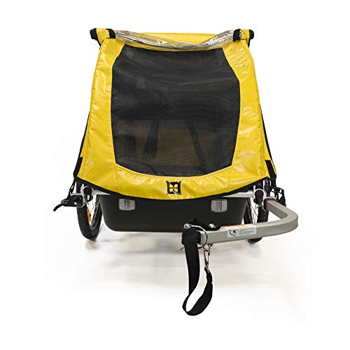 Burley Cub Rental Trailer Yellow