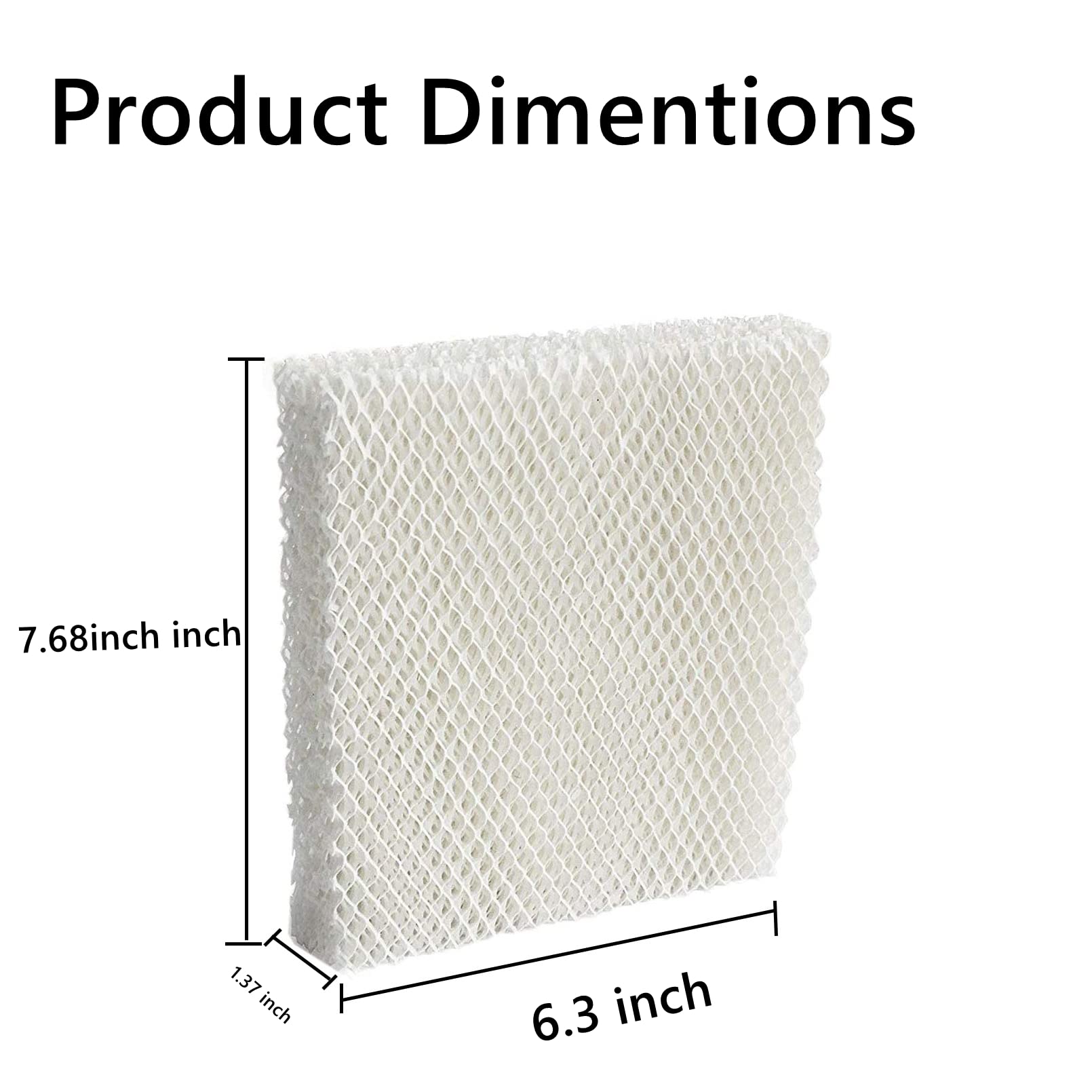 Yonice 6 Pack Humidifier Wicking HFT600 Filters T Compatible for Honeywell Tower Humidifier HEV615,HEV620,Part # HFT600,HFT600PDQ