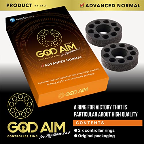 Made in Japan "God Aim Advanced Normal High durability, high wear resistance PS5 Switch Pro Controller For Xbox controllers For FPS Improved recoil and control performance