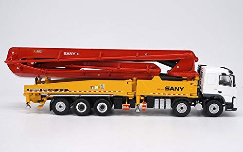 SANY 62m x Foot Concrete Pump Truck 1/50 DIECAST Model