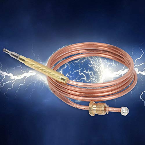 Fdit Gas Stove Universal Thermocouple Fireplace Replacement Kit Adaptors for BBQ Grill Gas Water Heater