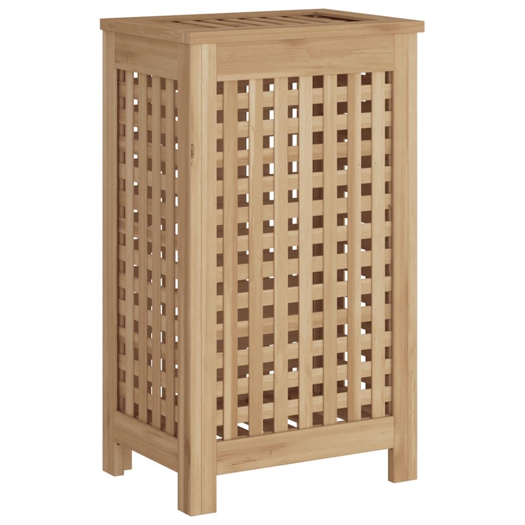 GOLINPEILO Wooden Wash Bin, Wooden Laundry Basket, Laundry Hamper Laundry Basket,Suitable for Dormitory and Home Storage of Clothes, 13.8"x9.8"x23.6" Solid Wood Teak