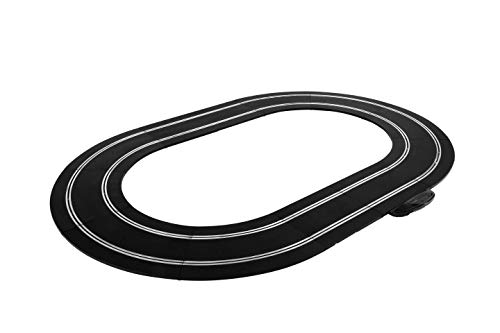 Scalextric LMP & GT Endurance LMP vs GT Oval Slot Car Analog 1:32 Race Track Set C1399T, Yellow/Red & White