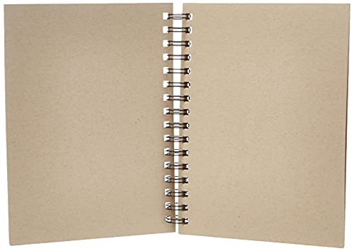 Strathmore Toned Sketch Spiral Paper Pad 5.5"X8.5"-Tan 50 Sheets -412500