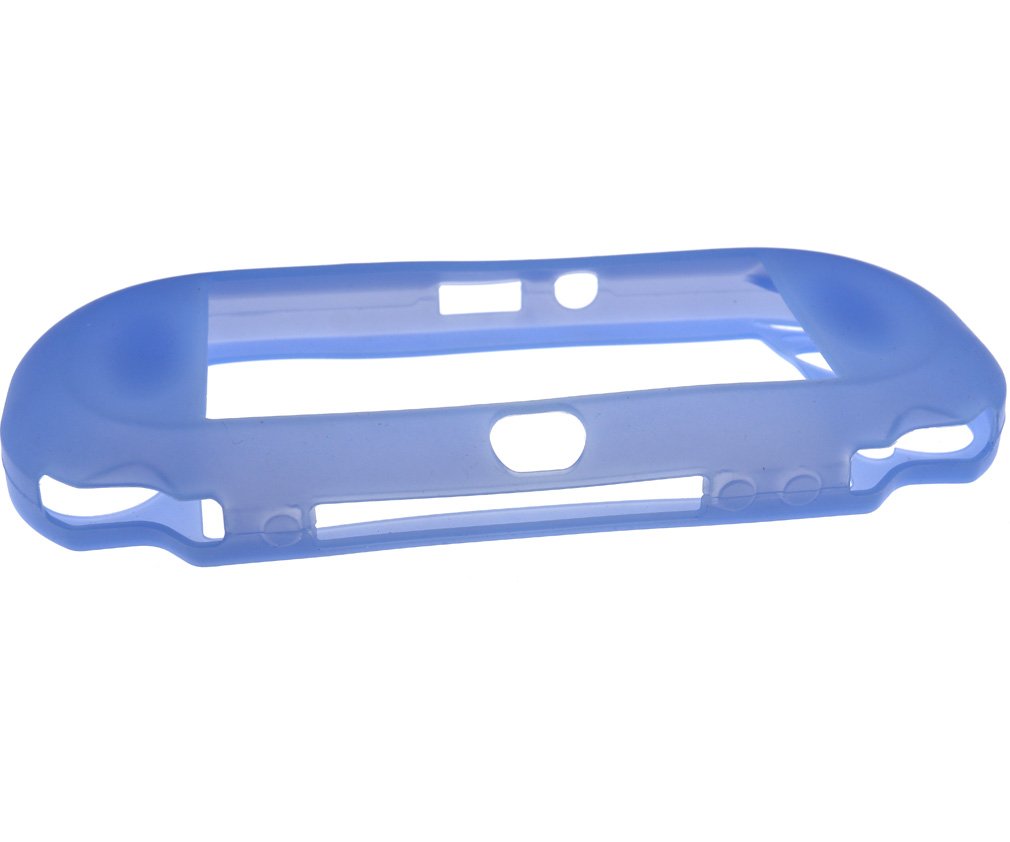 Micro Trader Blue Silicone Skin Protective Cover Compatible with Sony PSV