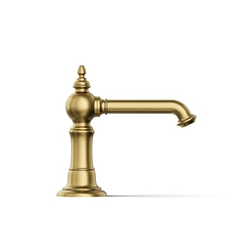 Kohler K-72762-9M-2MB Artifacts Single Handle Bathroom Sink Faucet, 1.2 GPM, Vibrant Moderne Brushed Brass