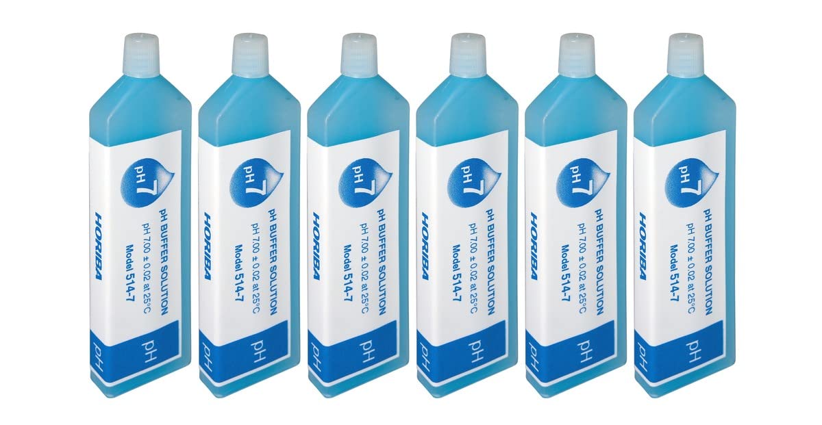 HORIBA 514-7 Standard Solution pH 7.00 for LAQUAtwin pH Series (Bottle of 6)