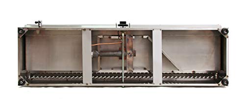 TECHTONGDA Propane Gas Food Soup Warmer Stove Bain Marie Commercial Canteen Buffet Steam Heater 12''x8.7''x6'' Pan 5 Pan