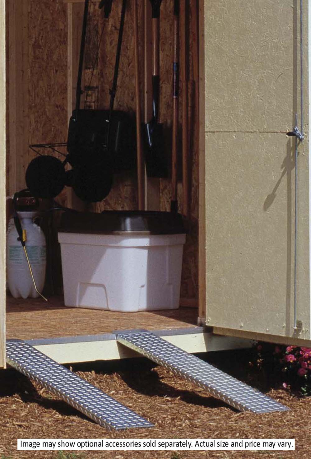 Handy Home Products Metal Shed Ramp, Pair