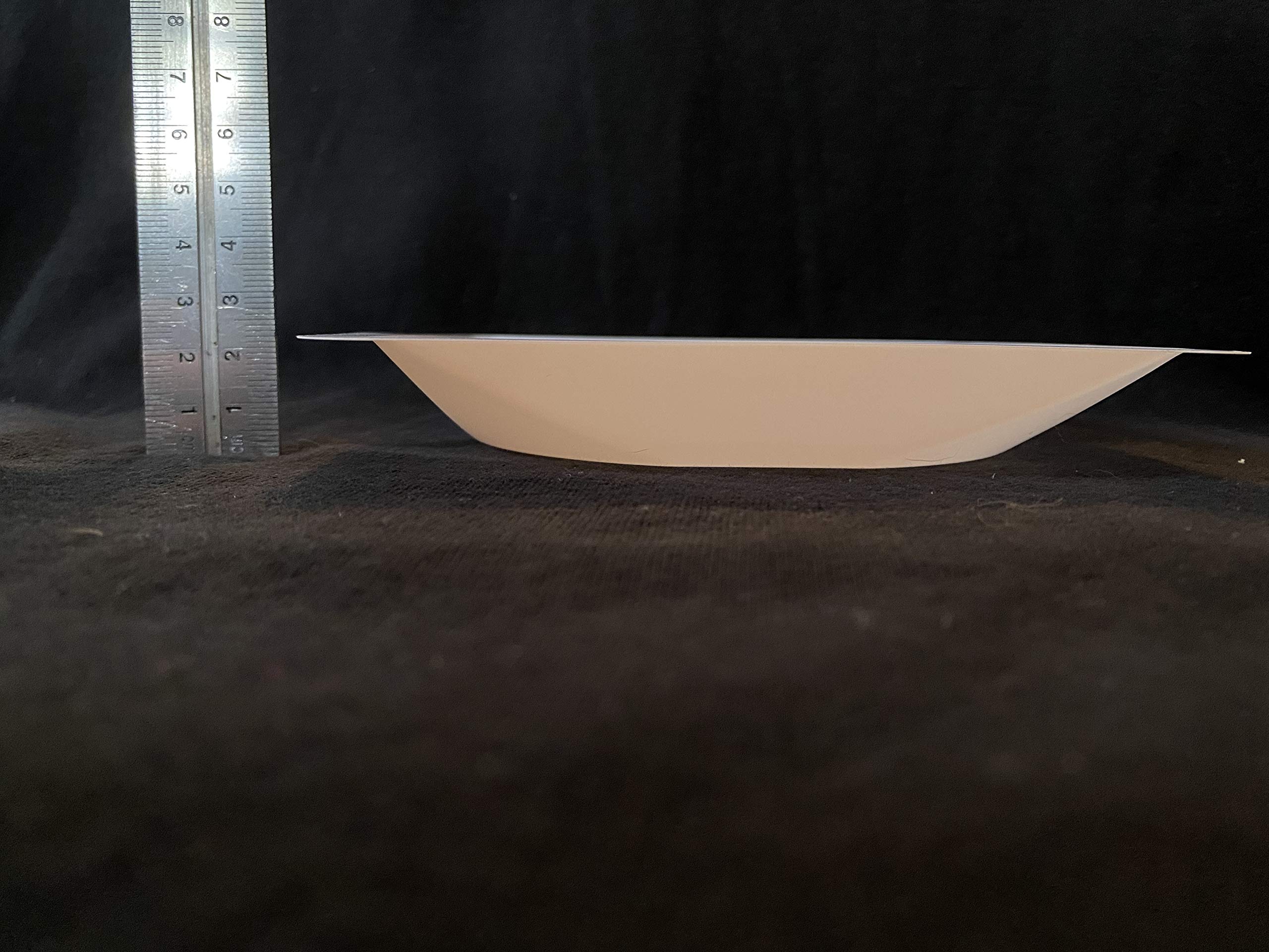 Standard Weighing Boats, W-S140-WH-50, 140mm, Large, White, Pack of 50