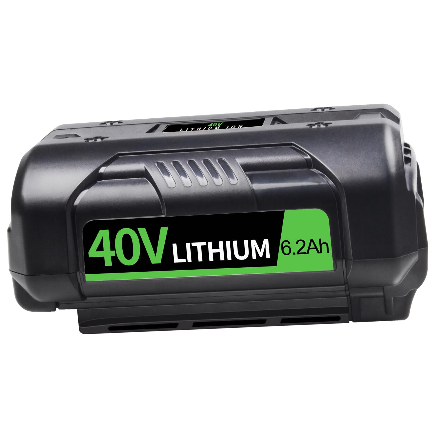 FSKE 2Pack 6.2Ah 40V Battery Replacement for Ryobi 40V Battery OP4050 OP4040 OP40601, Compatible with All Ryobi 40V Cordless Power Tools