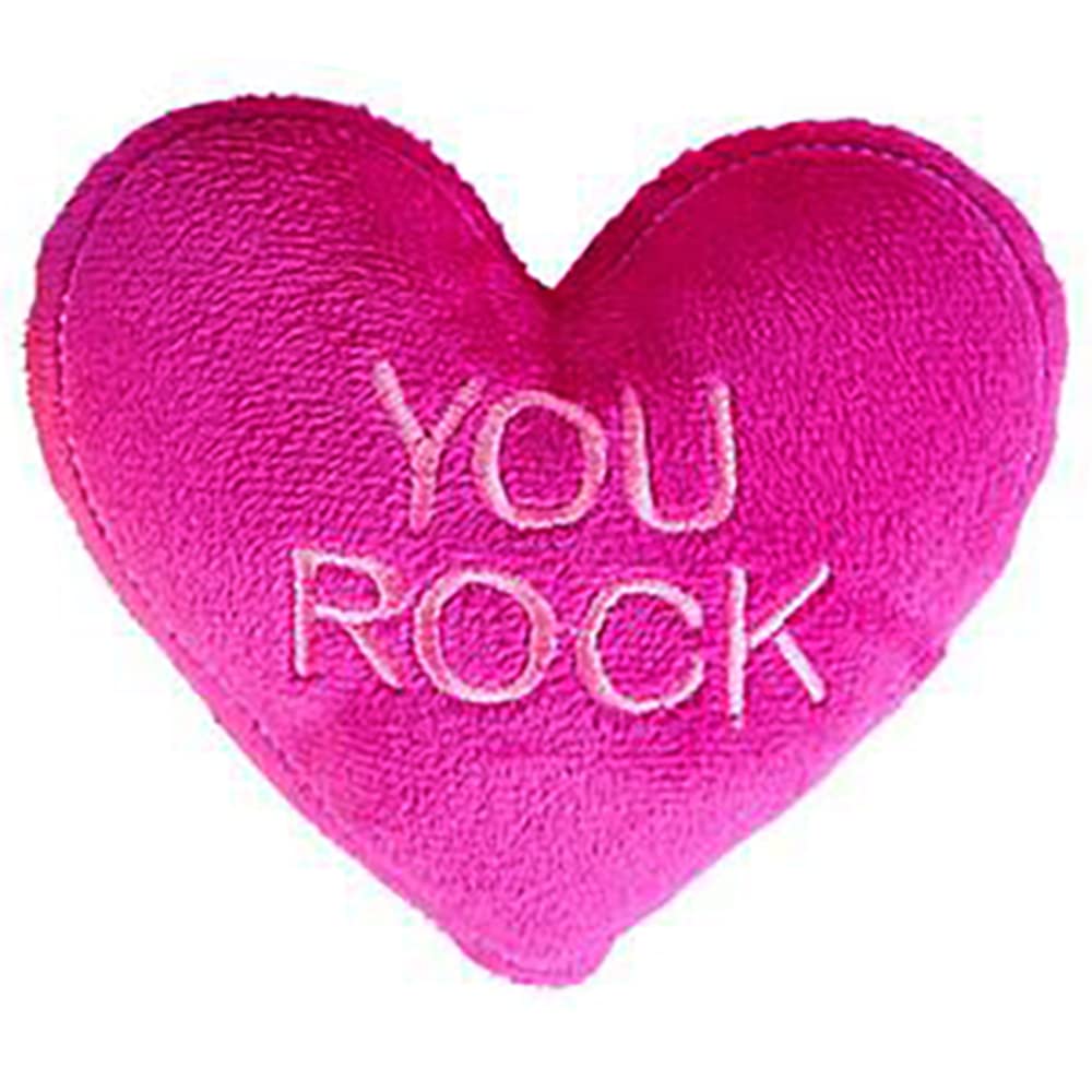 Chochkees Valentine's Plush Heart, 5" Inch Plush, Super Soft and Cuddly, Classroom Decorations, Boys and Girls (2-Pack)