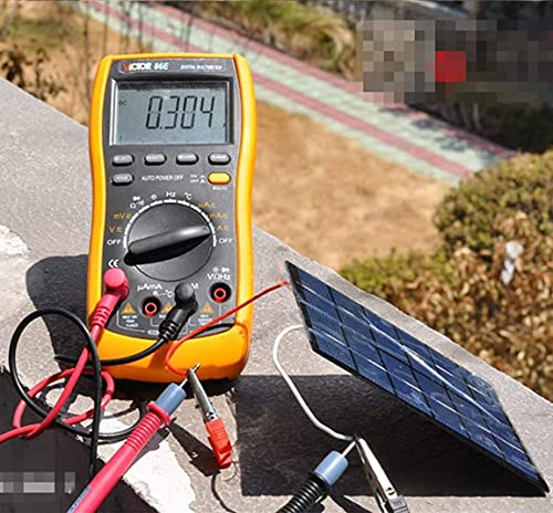 Fielect 18V 4.2W Polycrystalline Mini Solar Panel Module DIY for Light Toys Charger 200x130mm 1Pcs
