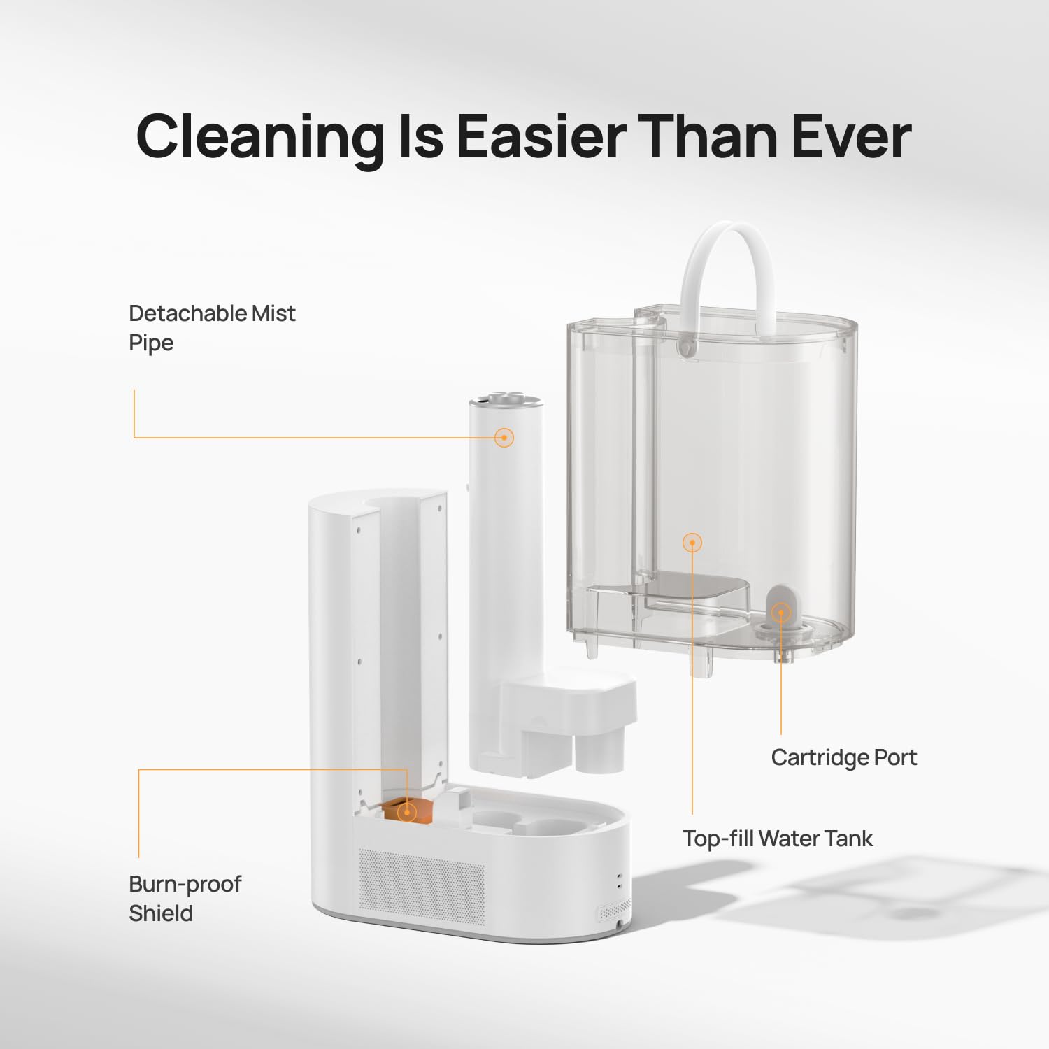 Dreo 6L Humidifier Large Room, Warm & Cool Mist Humidifiers for Bedroom, 60H Runtime, 12H Timer, Top Fill, Oil Diffuser, Humidity Indicator Light, Baby, Plants, Easy Clean, HM713
