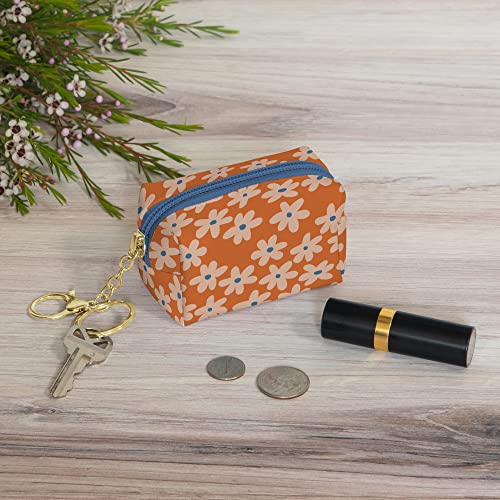 Studio Oh! Forget Me Not Key Chain Pouch Coin Purse, 3.5 in x 2 in x 2 in