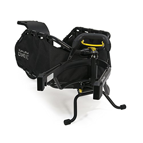 Burley Design COHO XC, Single Wheel Cargo Bike Trailer, Yellow, one Size (935102)