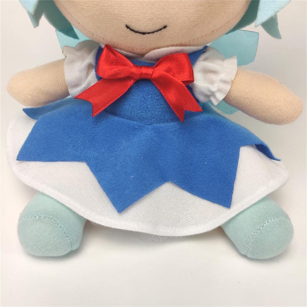 Touhou Project Plush Toy Stuffed Doll Cirno Kunfund Figure Plushie Puppet ⑨ Fumo