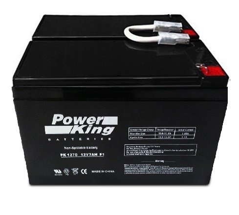 UPS Battery for APC BX900R Lead-Acid Battery Replacement 12V, 7Ah Includes Tape and Connector Beiter DC Power