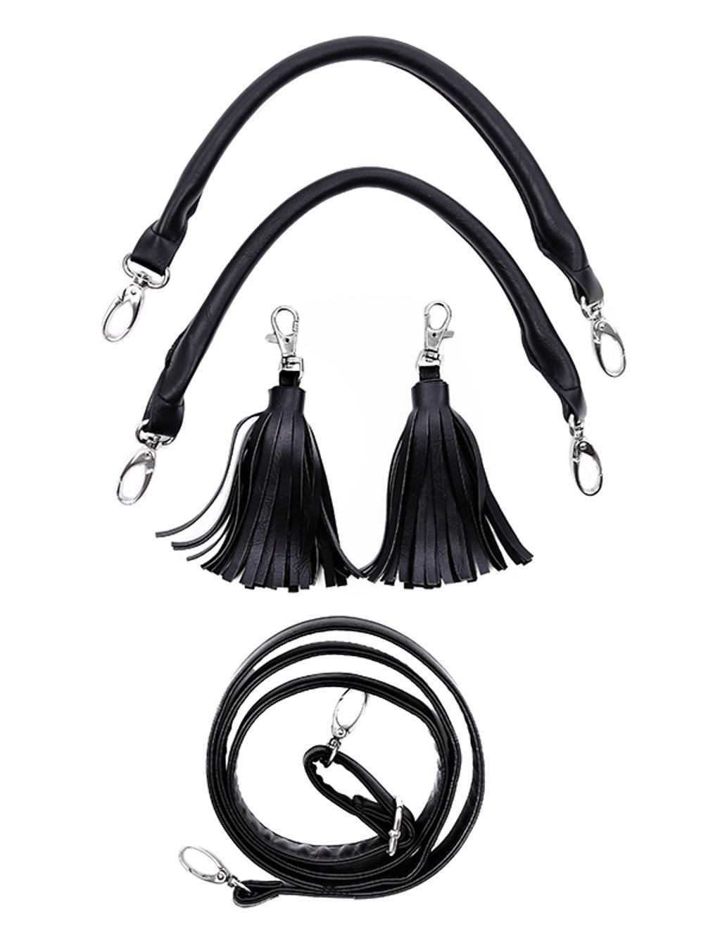 Restyle Gothic Occult Henna Round Bag Black Faux Leather Moon Handbag