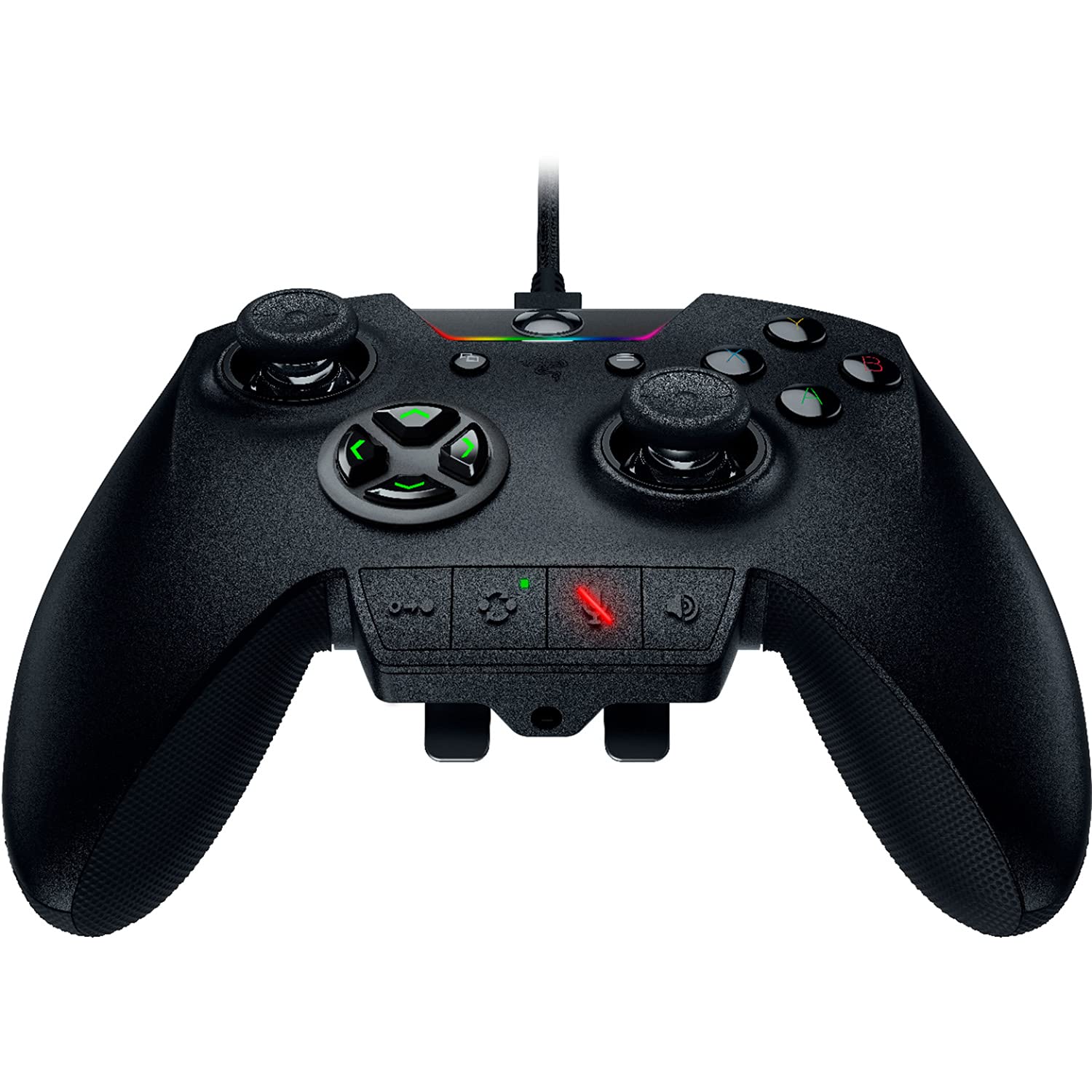 Razer Wolverine Ultimate Wired Gaming Controller (Black) - Two Pack Bundle with 6Ave Cleaning Kit - For PC, Xbox One, and Xbox Series X