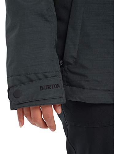 Burton Womens Jet Set Jacket, True Black Heather New , Large