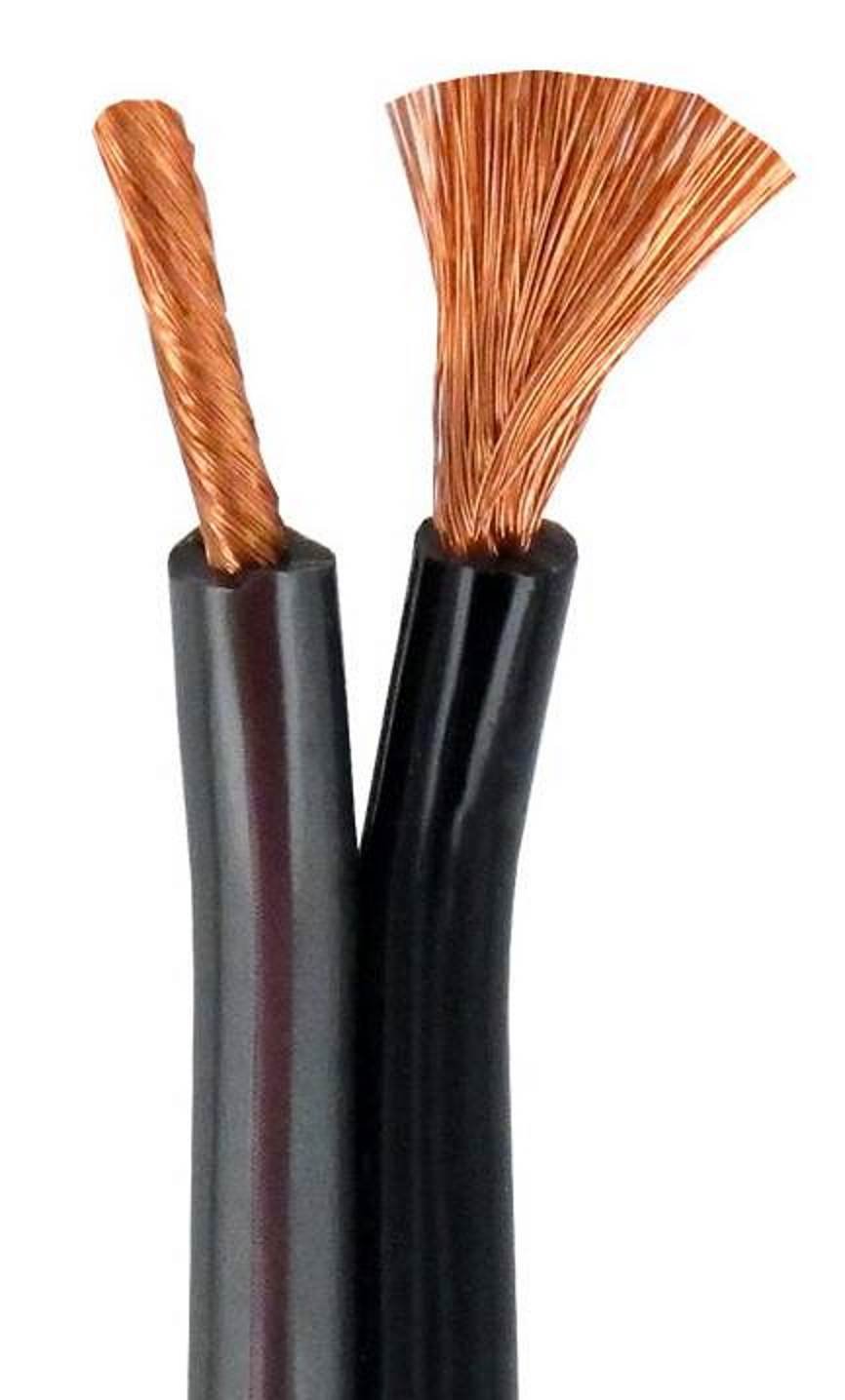 Sewell Deadbolt Terminated Speaker Wire, 10 ft, 259 Strand, 12 AWG Pure Copper, OFC, Deadbolt Banana Plugs SW-32980-10