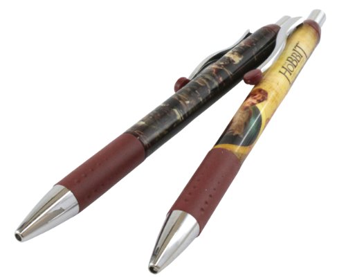 The Hobbit Movie Bilbo Baggins Cast 2 Gel Pens Set