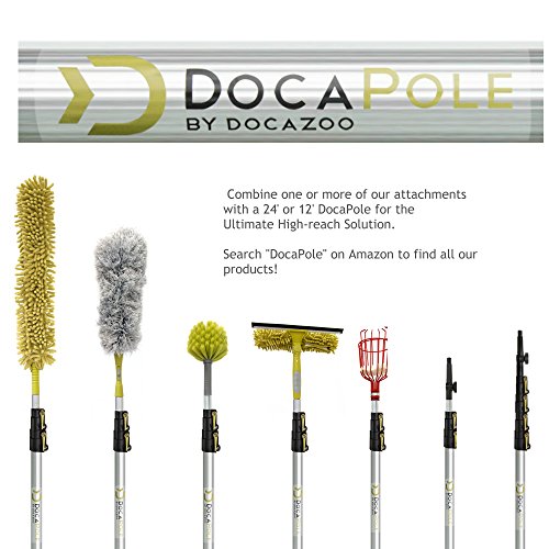 DocaPole Big-Reach Extension Pole Sprayer Attachment for Tree Pruning Sealer, Insect Spray, Spray Paint, Wood Sealer, Tree Cut Sealer, Sealant, & Other Aerosol Applications (Pole Not Included)