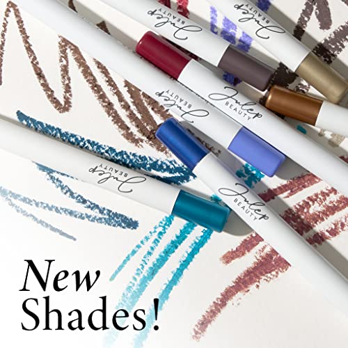 Julep When Pencil Met Gel Sharpenable Multi-Use Longwear Eyeliner Pencil - Cobalt Blue Shimmer - Transfer-Proof - High Performance Liner