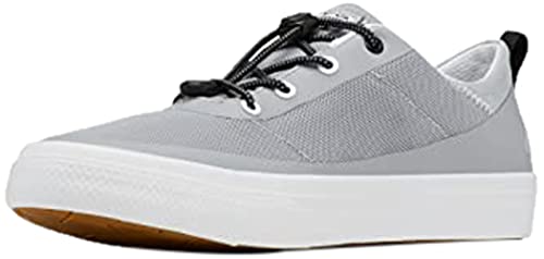 Columbia Men's Bonehead PFG Boat Shoe, Steam/Black, 11