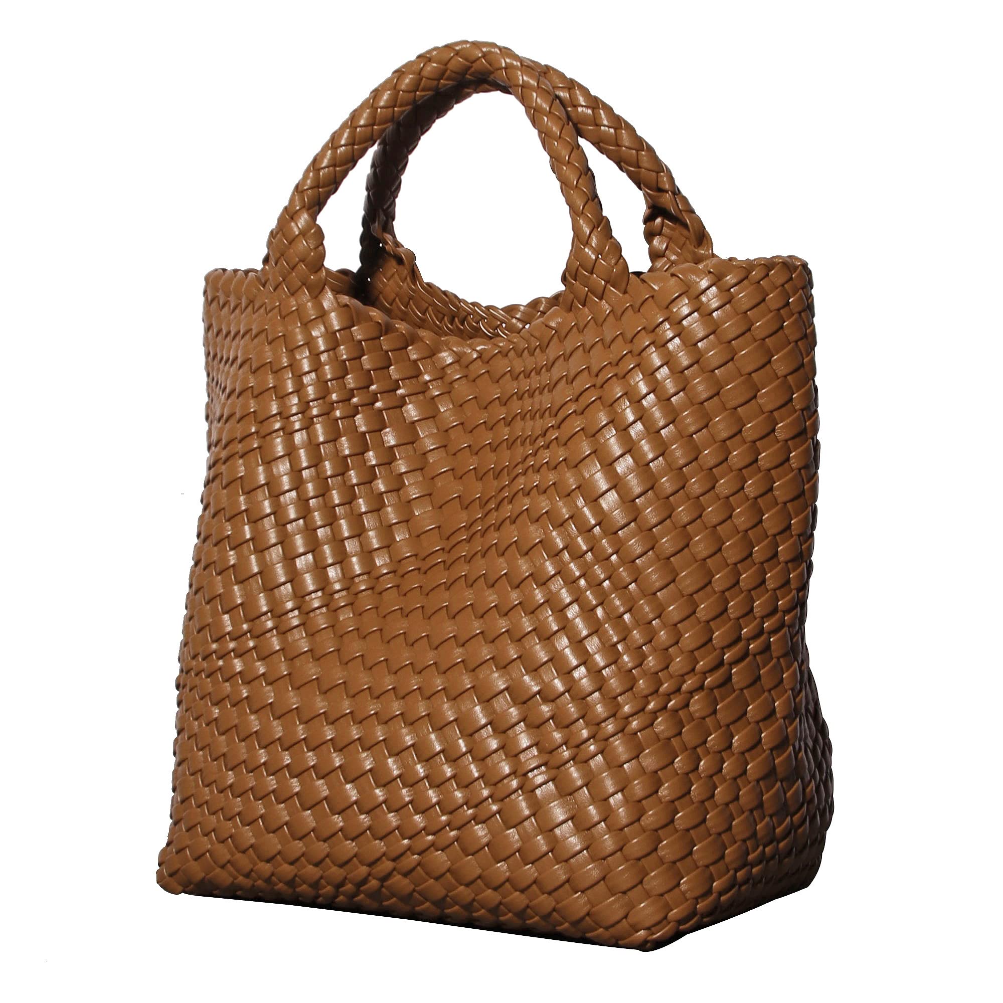 BZXHVSHA Women's Tote Bag Large Capacity Handbags And Purse For Ladies (Brown)