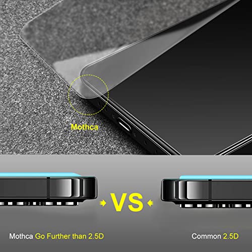 Mothca Matte Glass Screen Protector for iPhone 14 Pro Max Anti-Glare & Anti-Fingerprint Tempered Clear Film Case Friendly Easy to Install Bubble Free 6.7inch Smooth as Silk