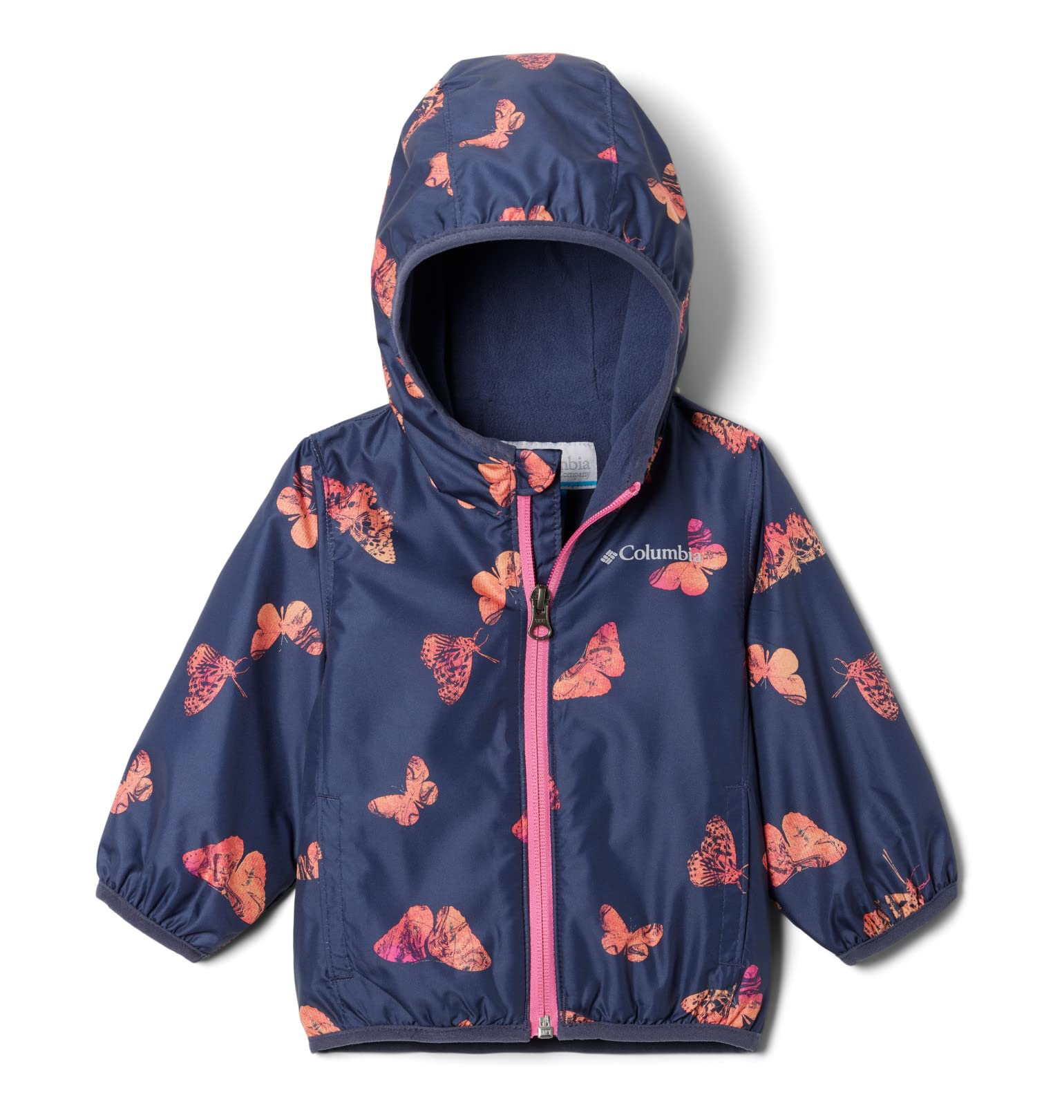 Columbia Baby Mini Pixel Grabber II Wind Jacket, Nocturnal Flutter Wonder, 3/6
