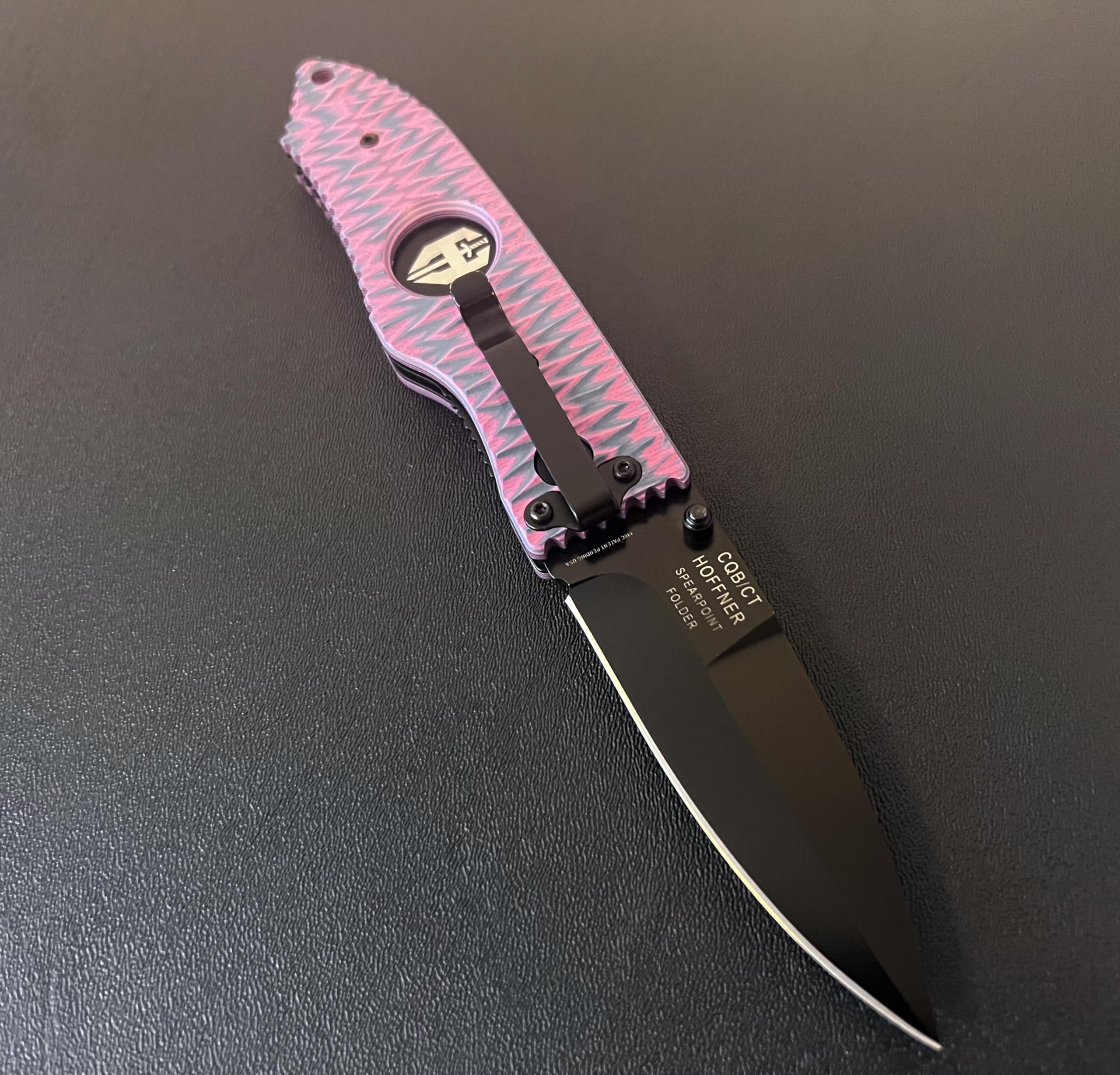 Hoffner Knives "Snap Folding Knife with 3.5 Inch VG10 Japanese High Chromium Stainless Super Steel Blade. HRC60