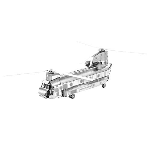 Metal Earth CH-47 Chinook 3D Metal Model Kit Bundle with Tweezers Fascinations