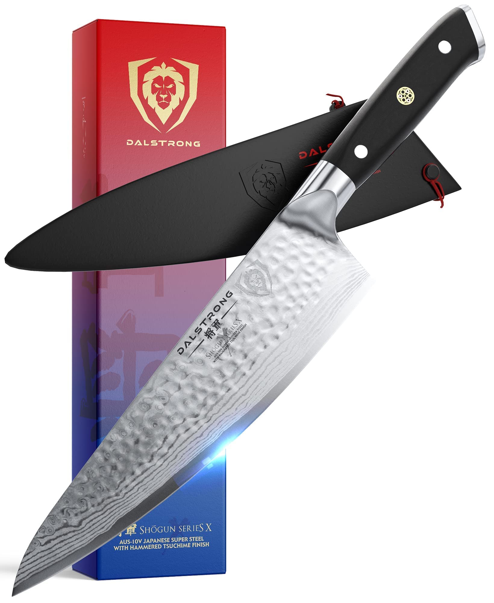 Dalstrong Shogun Series 8" Chef Knife Bundled with 6" Utility Knife & 3.5" Paring Knife