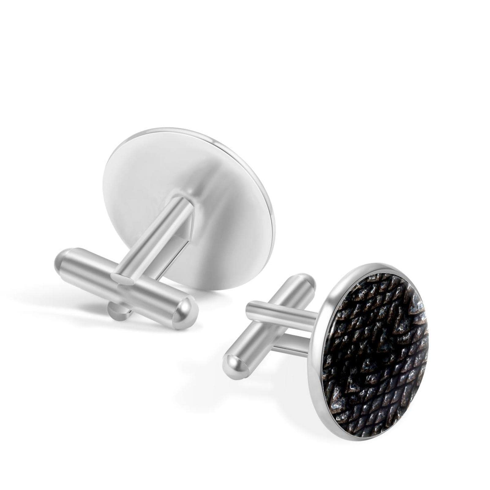 Cufflinks and Studs Set for Tuxedo Shirts Business Wedding (Multiple Colors3)