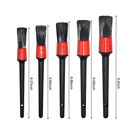 Exiron 22 Pcs Car Cleaning Tools Kit with Car Detailing Brush Wash Set,Auto Detailing Drill Brush Set for Cleaning Wheels, Dashboard, Door Handles, Leather, Signs, Air Vents, Rims,Tires