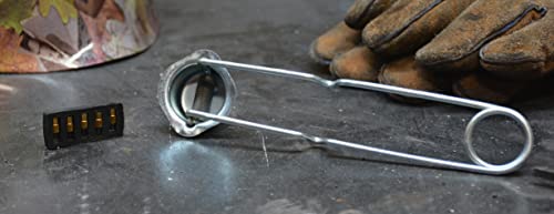 Hot Max 24172 Single Flint Striker with 5 Replacement Flints