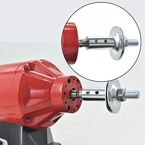 EMILYPRO Shaft Arbor Extension 1/2" and 5/8"/ Motor Arbor Threaded Shaft Adapter Longer Version for Buffing Grinding Wheels / For Bench Grinder - Right 1 Pack
