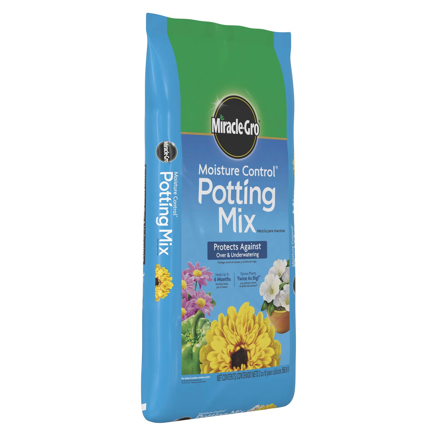 Miracle-Gro Moisture Control Potting Mix 2 pack