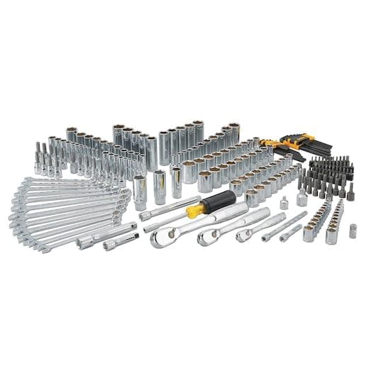 DEWALT Socket Set, 1/4", 3/8", 1/2" Drive, SAE/Metric, 264-Piece Mechanic Tool Set (DWMT82835)