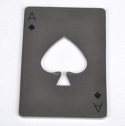 Credit Card Size Casino Poker Shaped Bottle Opener (1)
