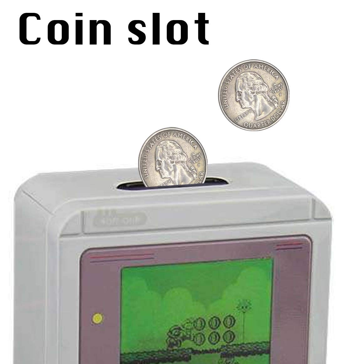 Paladone Nintendo Officially Licensed Merchandise - Classic Gameboy Bank - Money Box